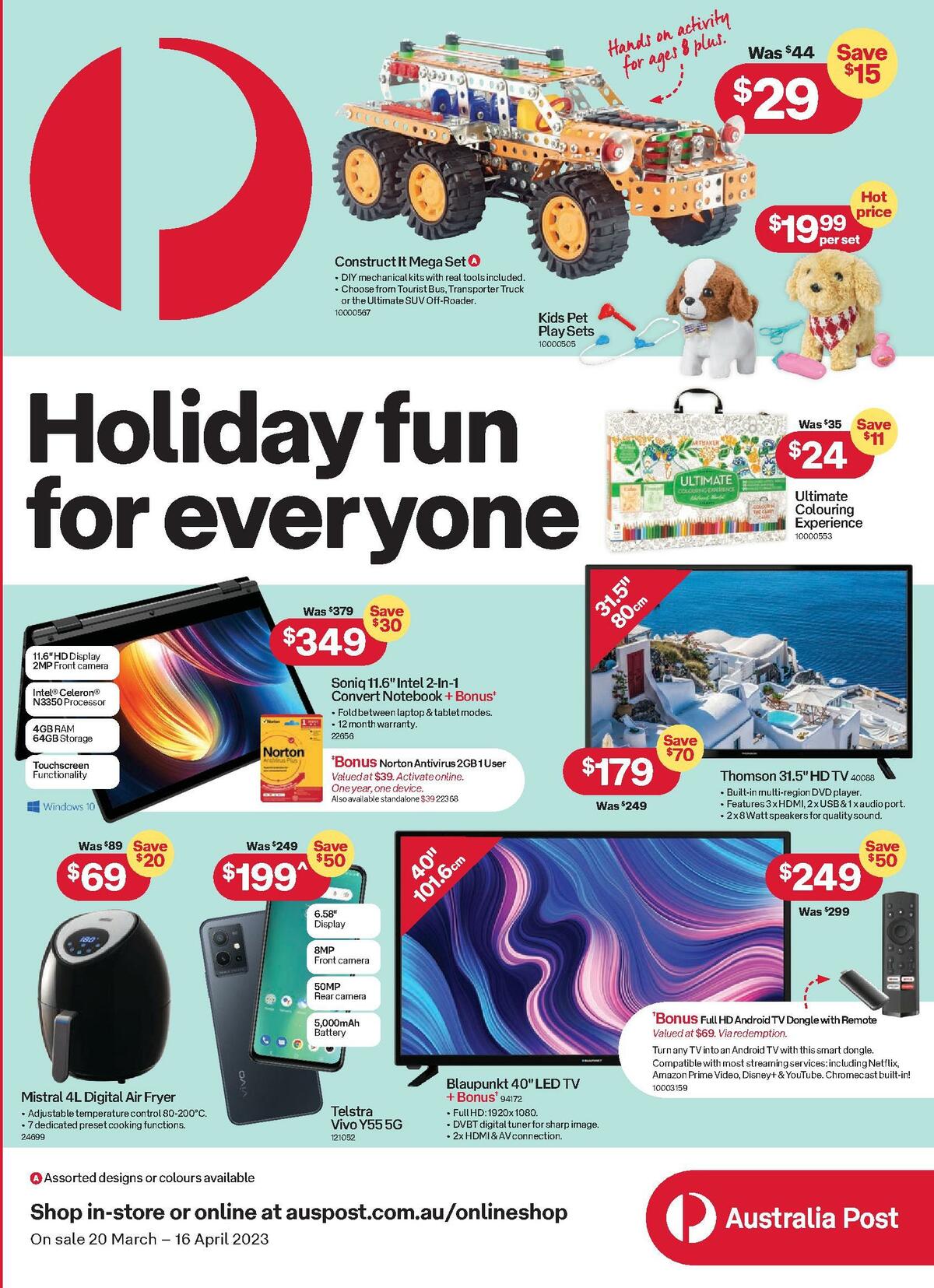 Australia Post Australia - Catalogues & Specials from 20 March