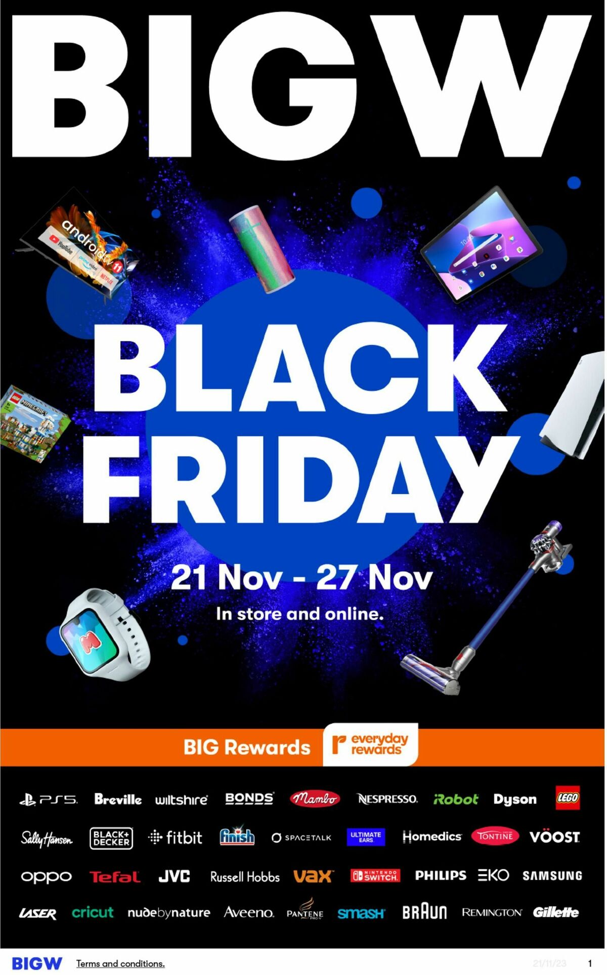 Big W Black Friday from 21 November