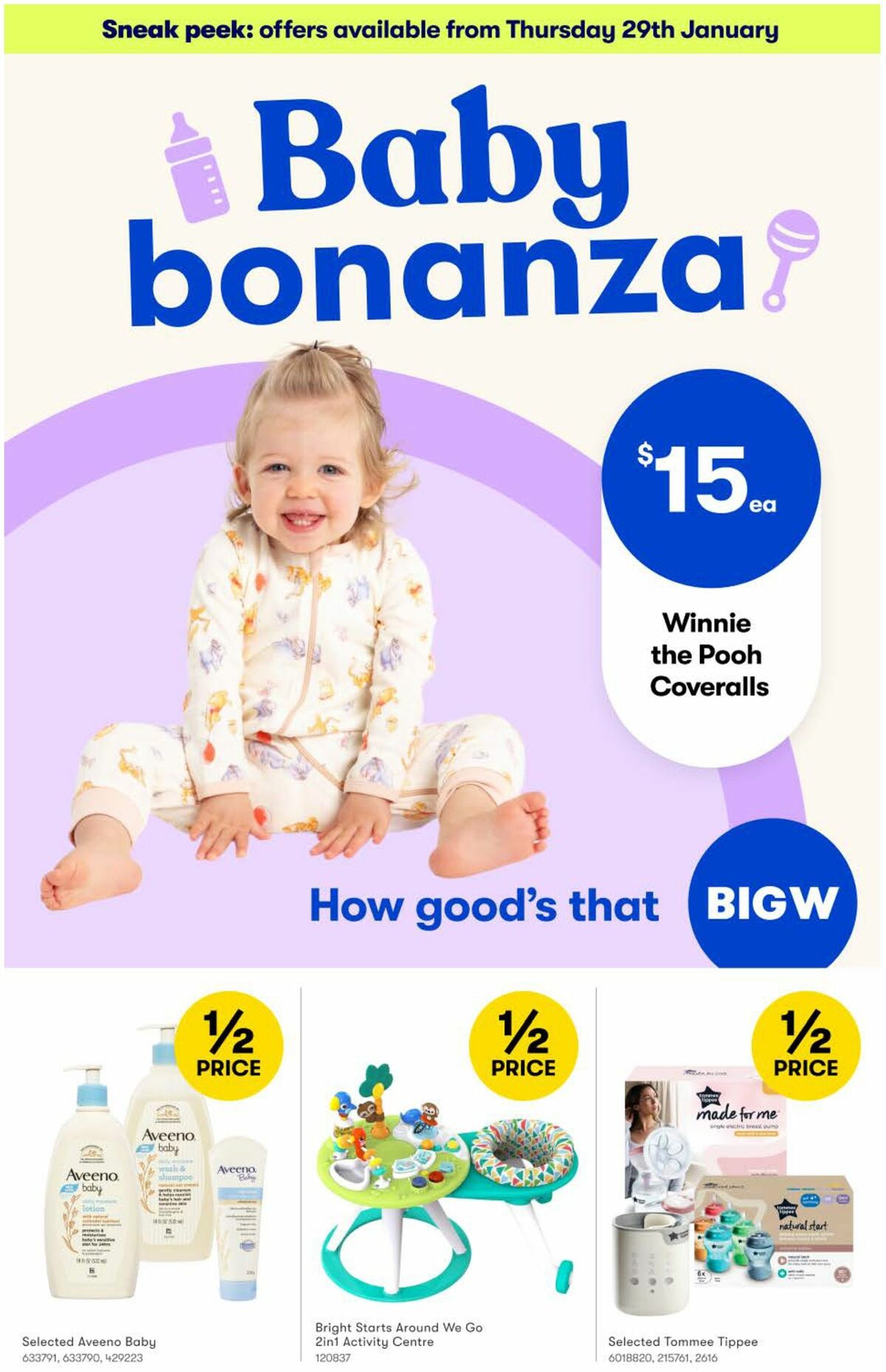 Big W from 29 January