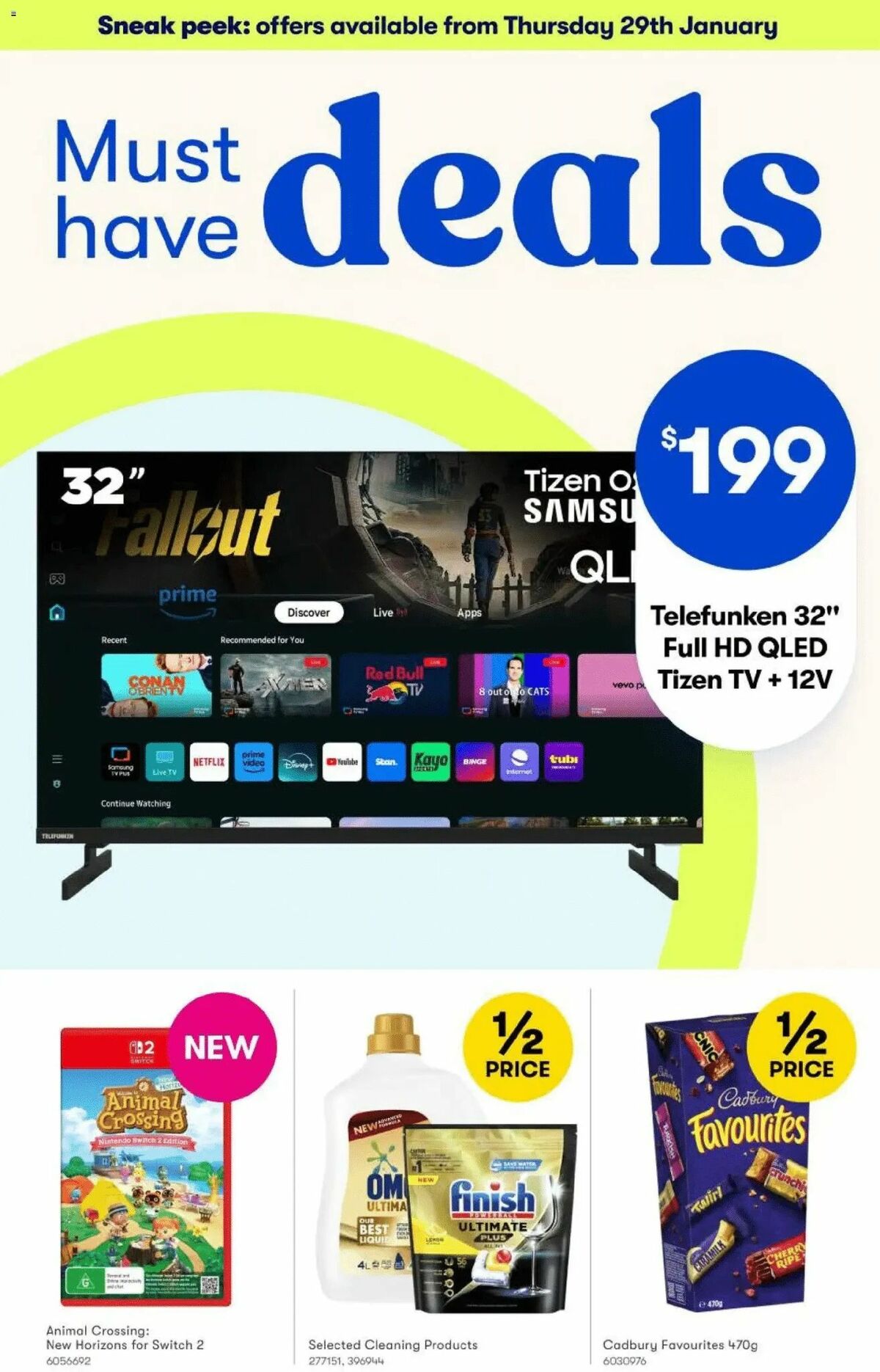 Big W from 29 January