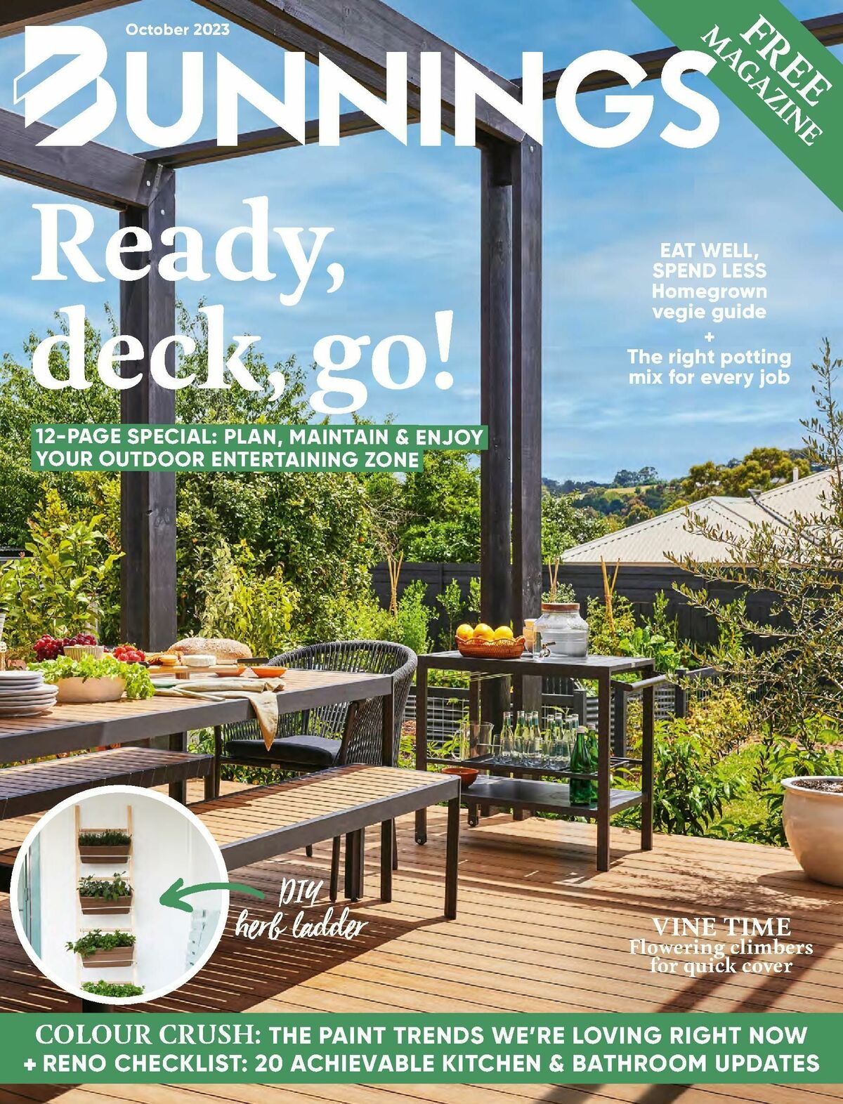 Bunnings Warehouse Magazine October Catalogues from 1 October