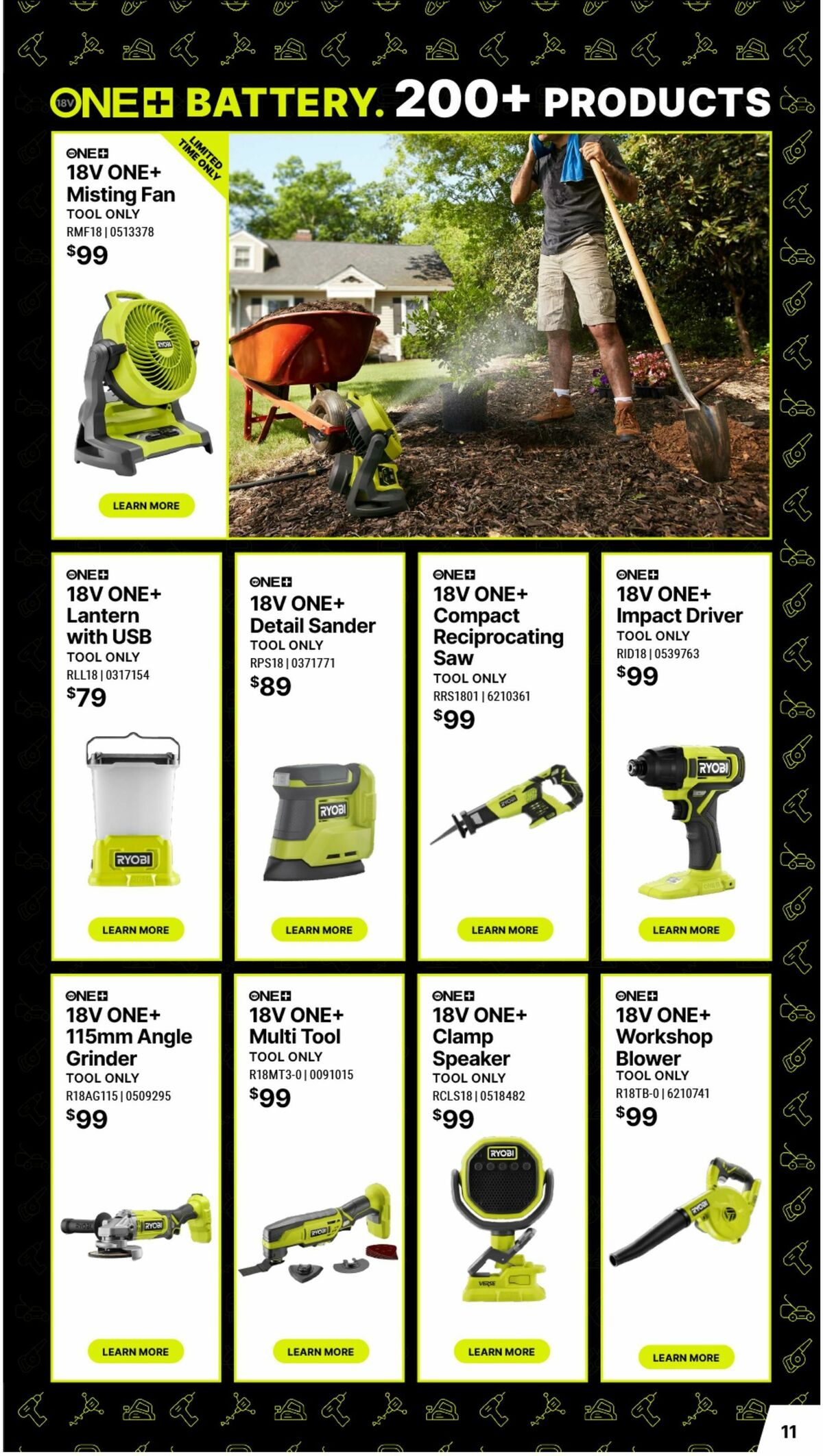 Bunnings Warehouse RYOBI Christmas Catalogue Catalogues from 17 ...