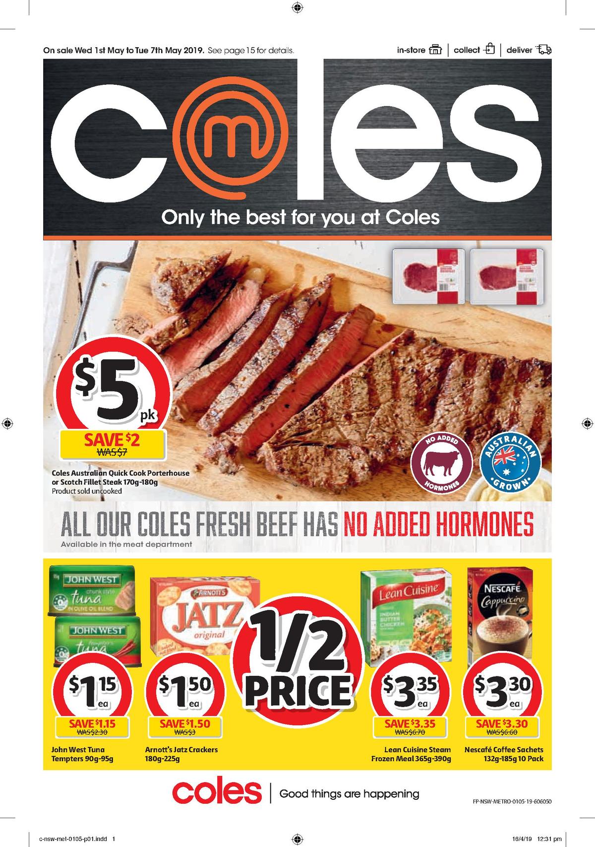 Coles Catalogues & Specials from 1 May