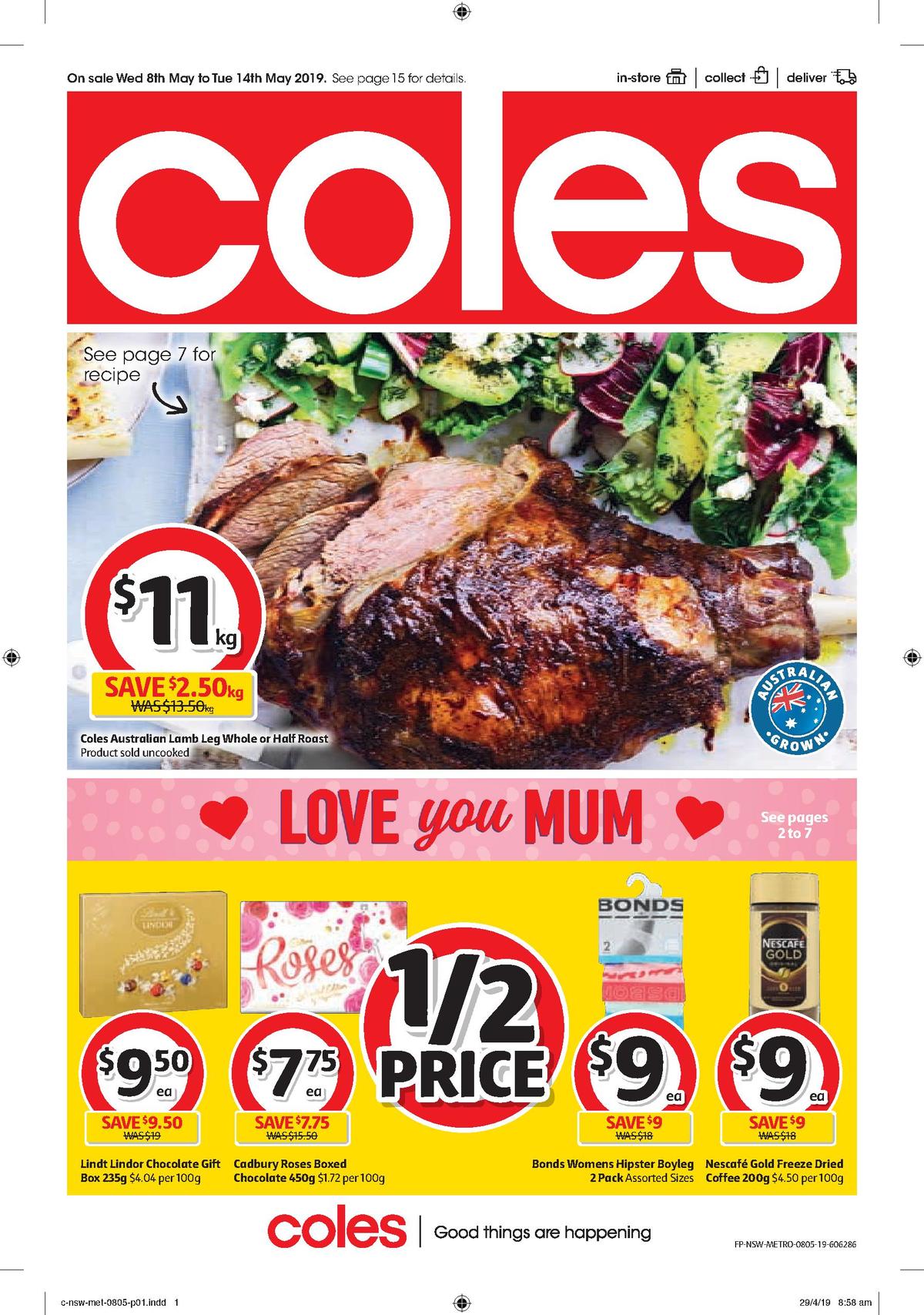 Coles Catalogues & Specials from 8 May