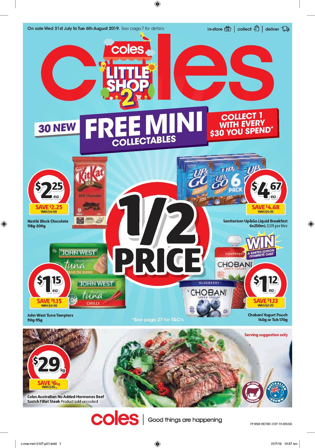Coles Catalogues & Specials from 31 July