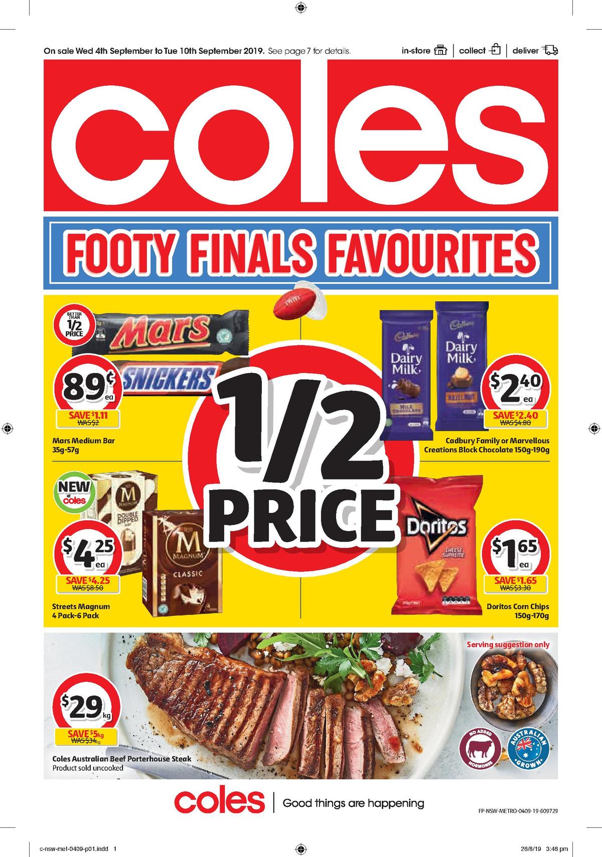 Coles Catalogues & Specials from 4 September