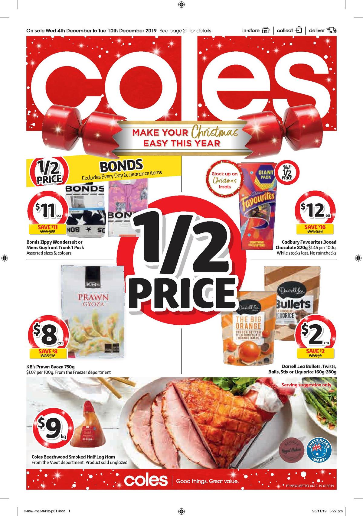 Coles Catalogues & Specials from 4 December