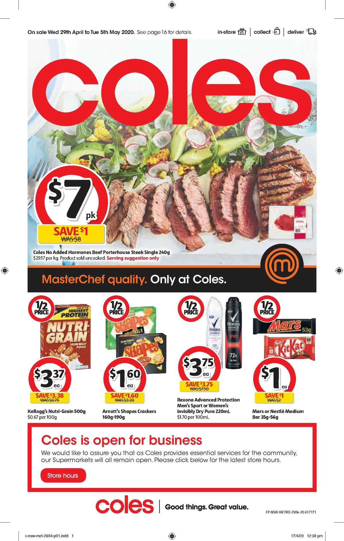 Coles Catalogues & Specials from 29 April