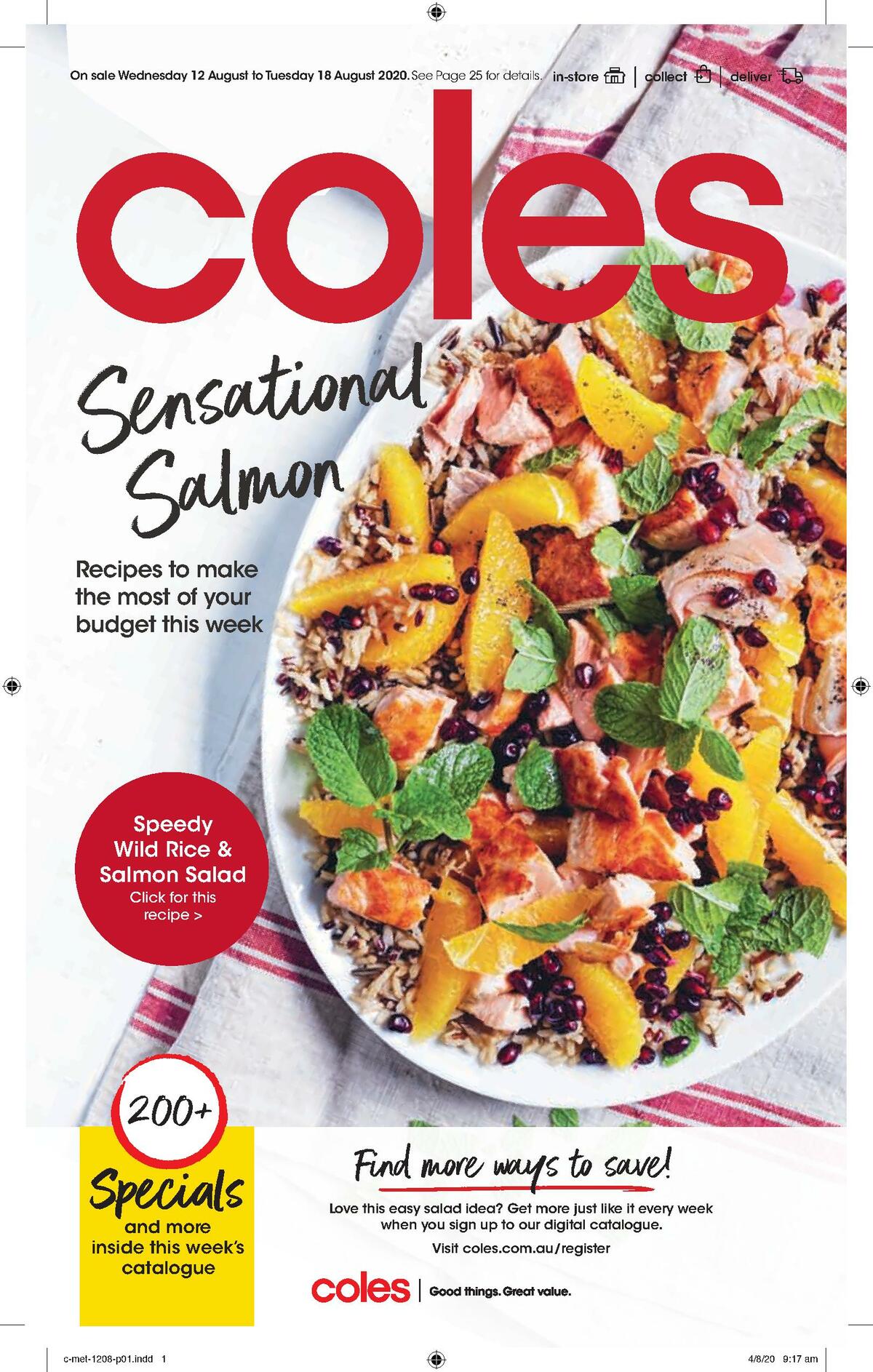 Coles Catalogues & Specials from 12 August