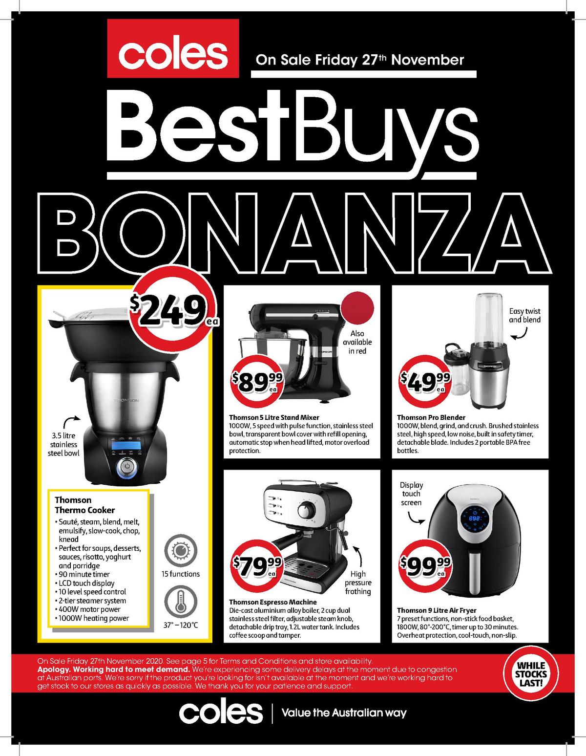 Coles Best Buys Catalogues & Specials from 27 November