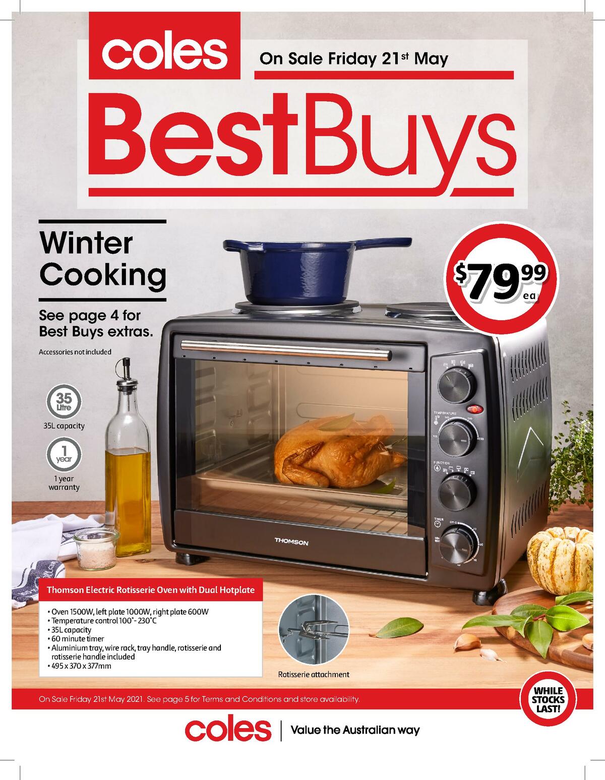 Coles Best Buys - Winter Cooking Catalogues & Specials from 21 May