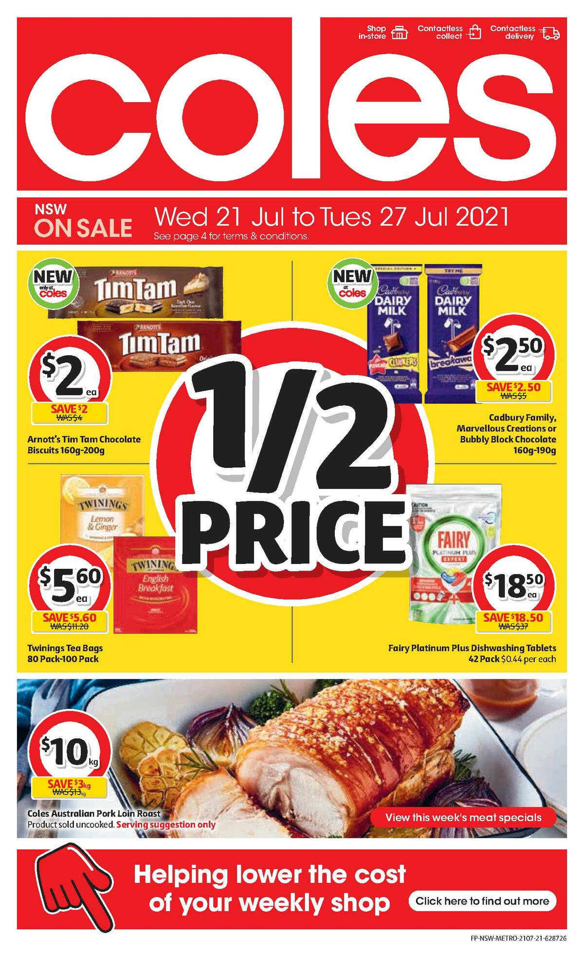 Coles Catalogues & Specials from 21 July