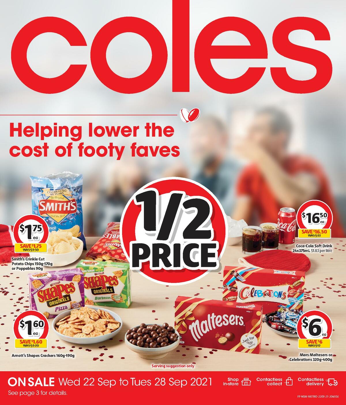 Coles Footy Finals Catalogues & Specials from 22 September