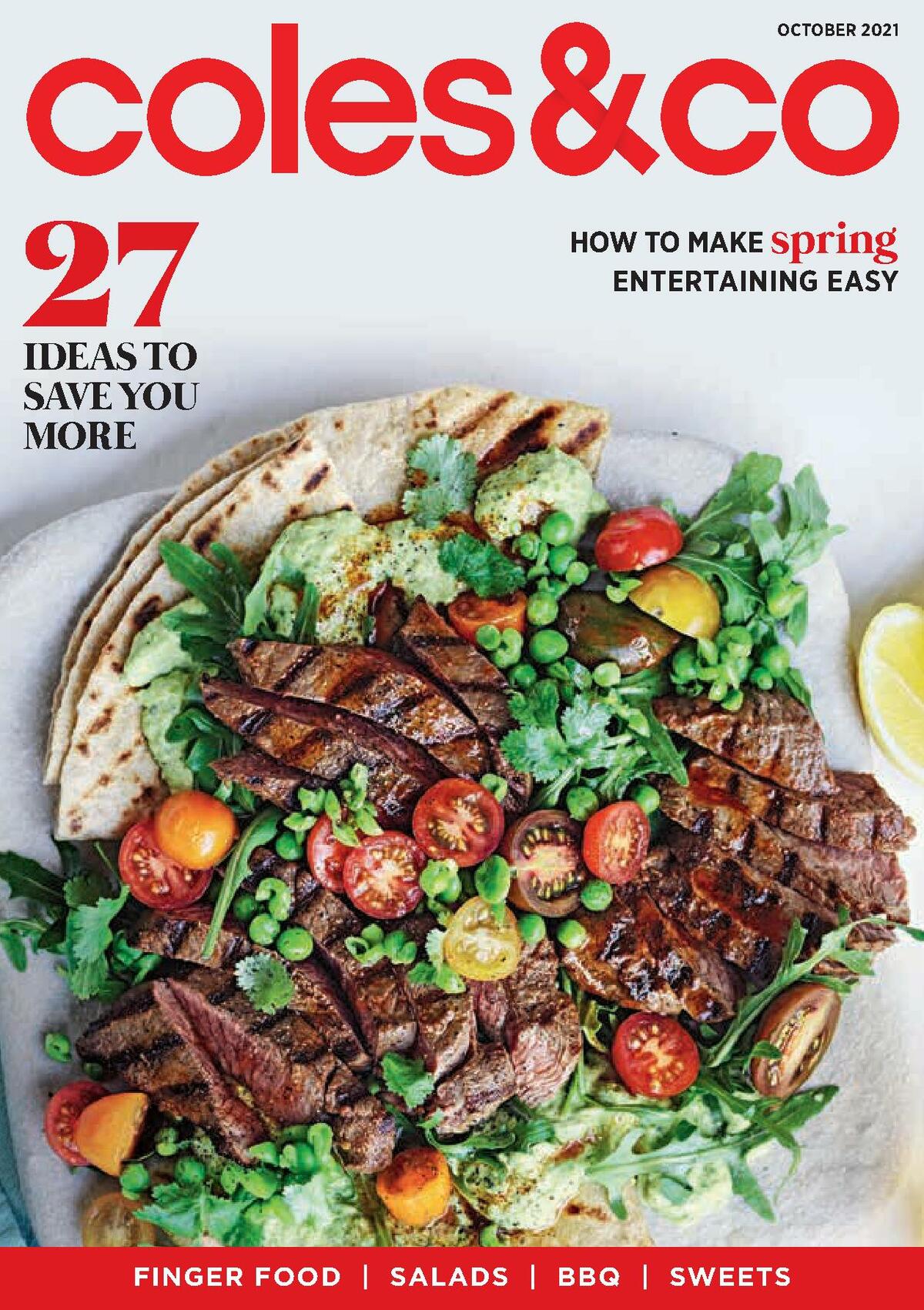 Coles &Co October Catalogues & Specials from 6 October