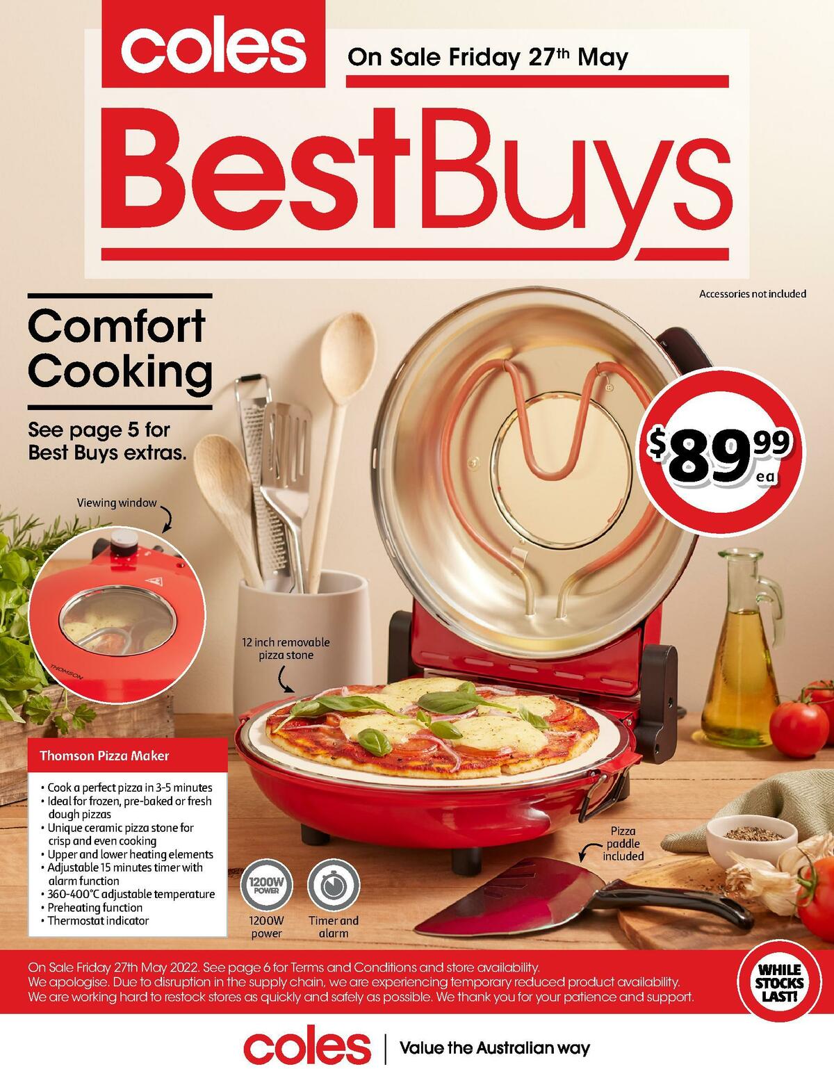 Coles Best Buys - Comfort Cooking Catalogues & Specials from 27 May