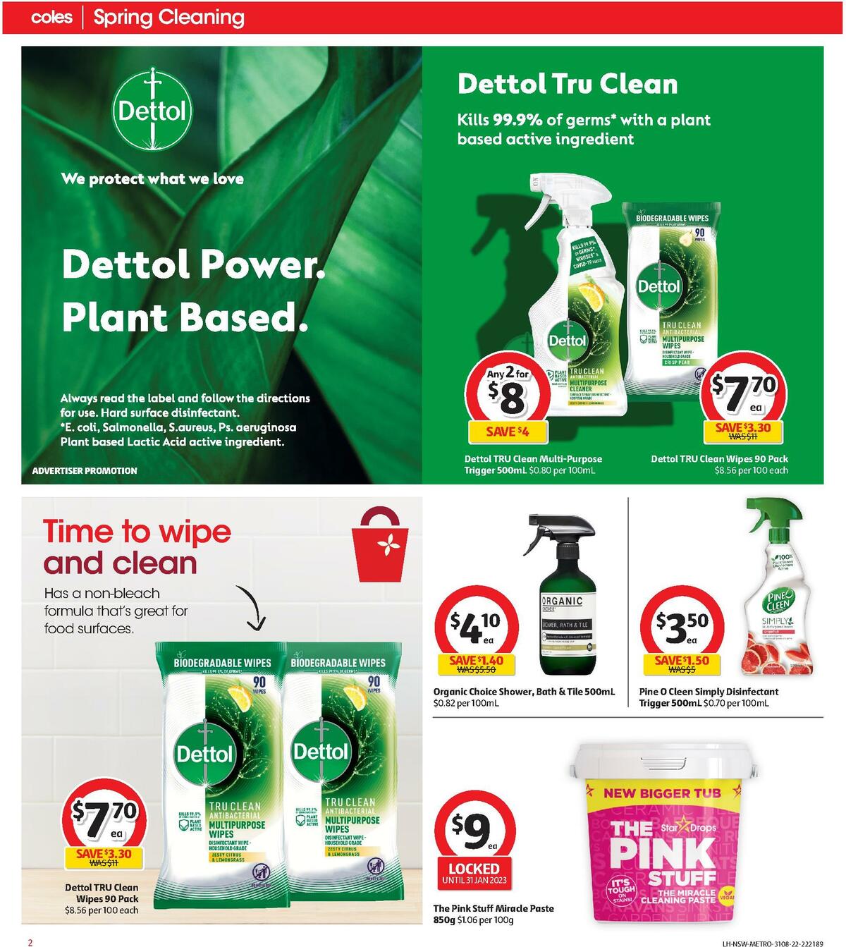 Coles Spring Cleaning Catalogues & Specials from 31 August - Page 2
