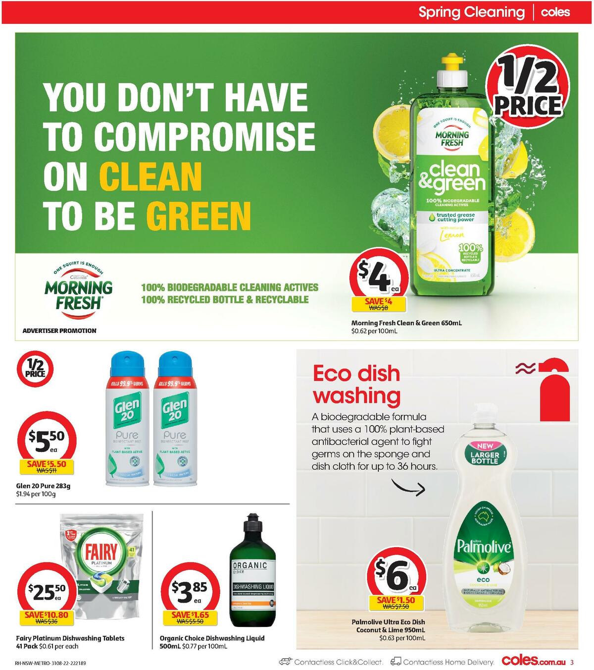 Coles Spring Cleaning Catalogues & Specials from 31 August - Page 3