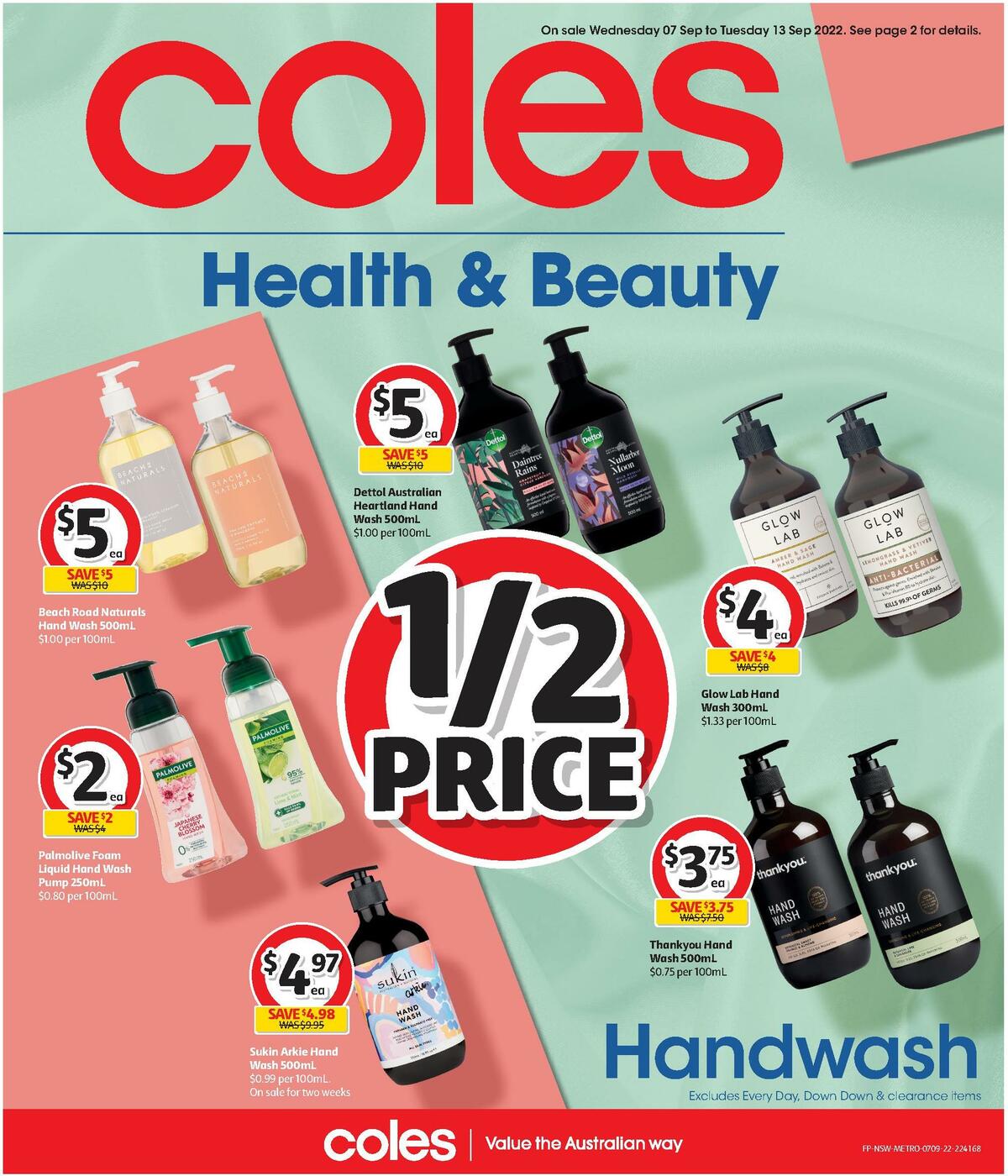 Coles Health & Beauty Catalogues & Specials from 7 September