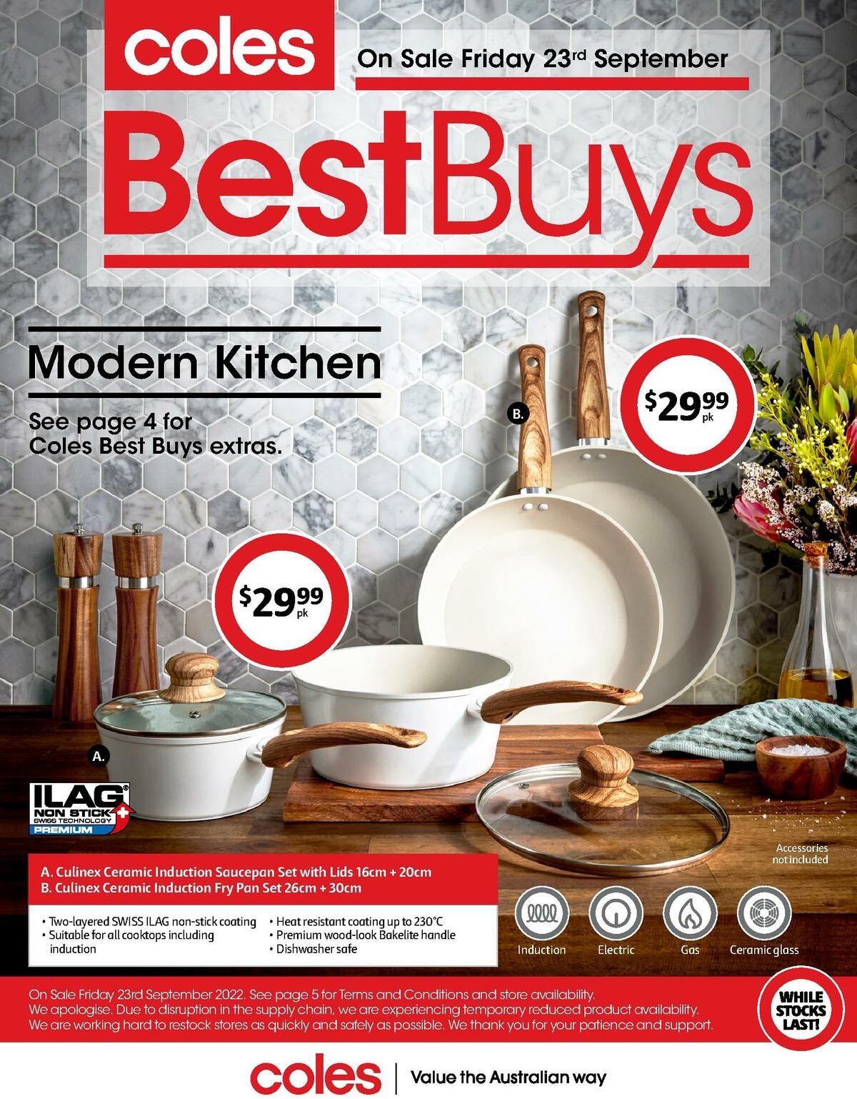 Coles Best Buys - Modern Kitchen Catalogues & Specials from 23 September