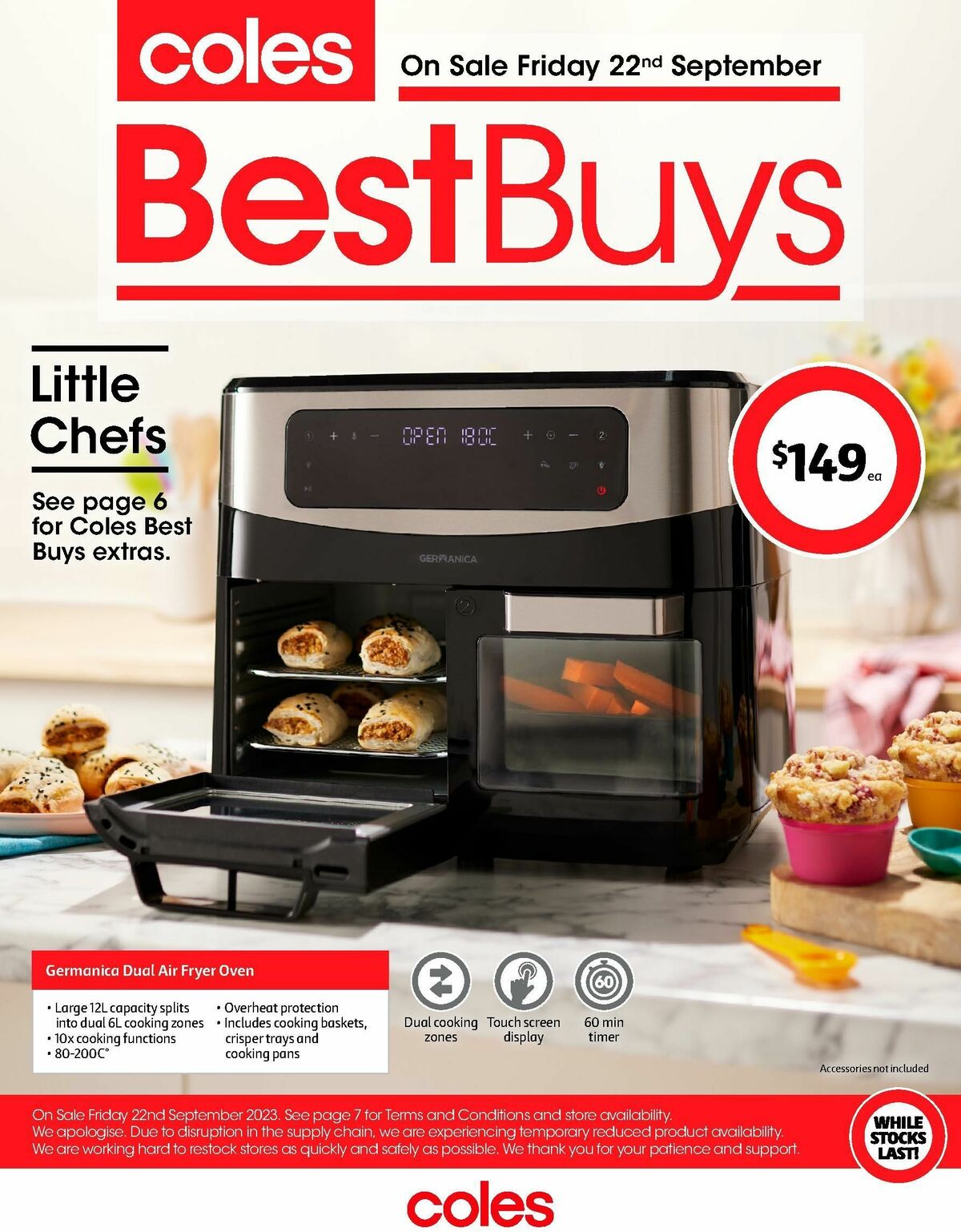 Coles Best Buys - Little Chefs Catalogues & Specials from 22 September