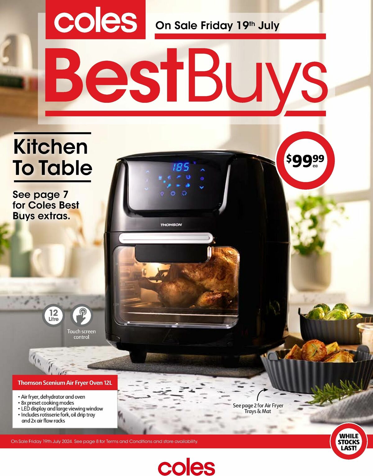 Coles Best Buys - Kitchen To Table Catalogues & Specials from 19 July