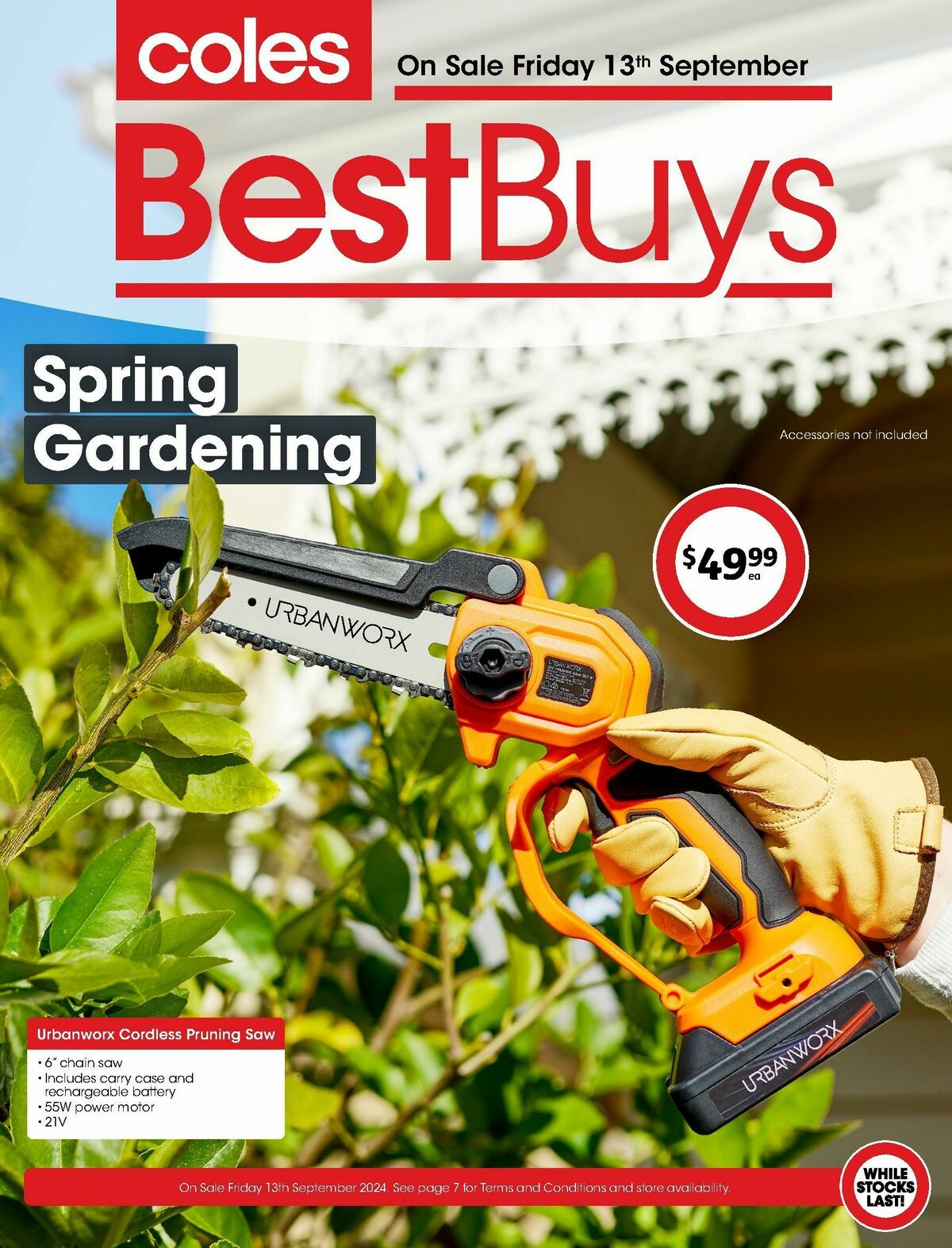 Coles Best Buys - Spring Gardening Catalogues & Specials from 13 September