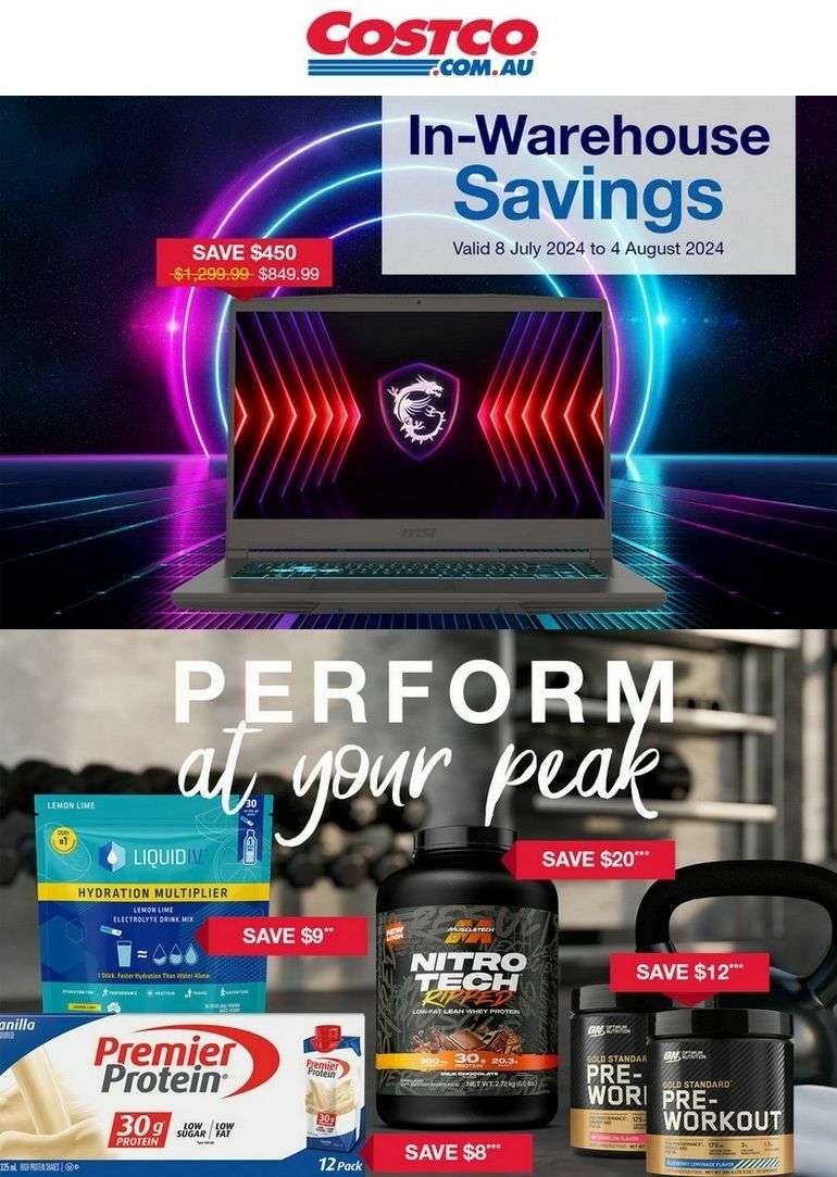 Costco Catalogues & Specials from 8 July