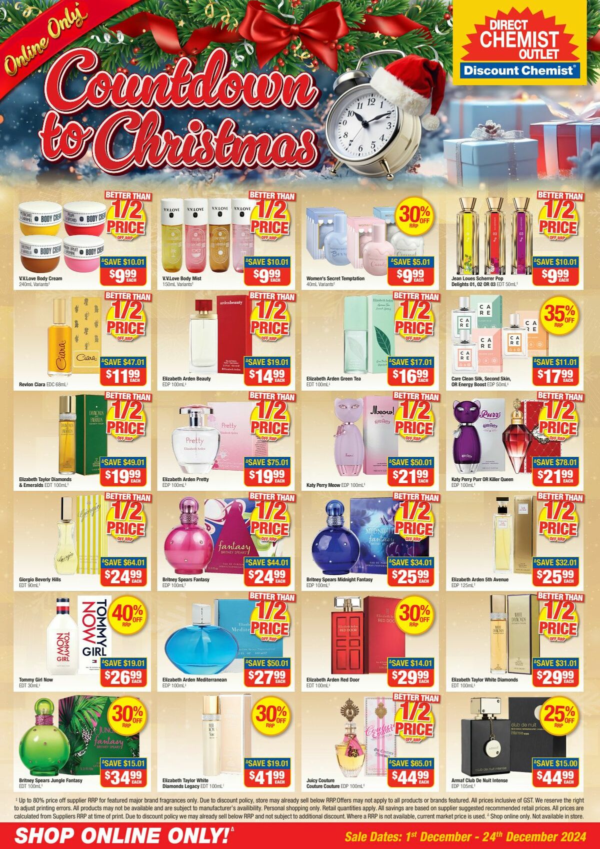 Direct Chemist Outlet from 1 December