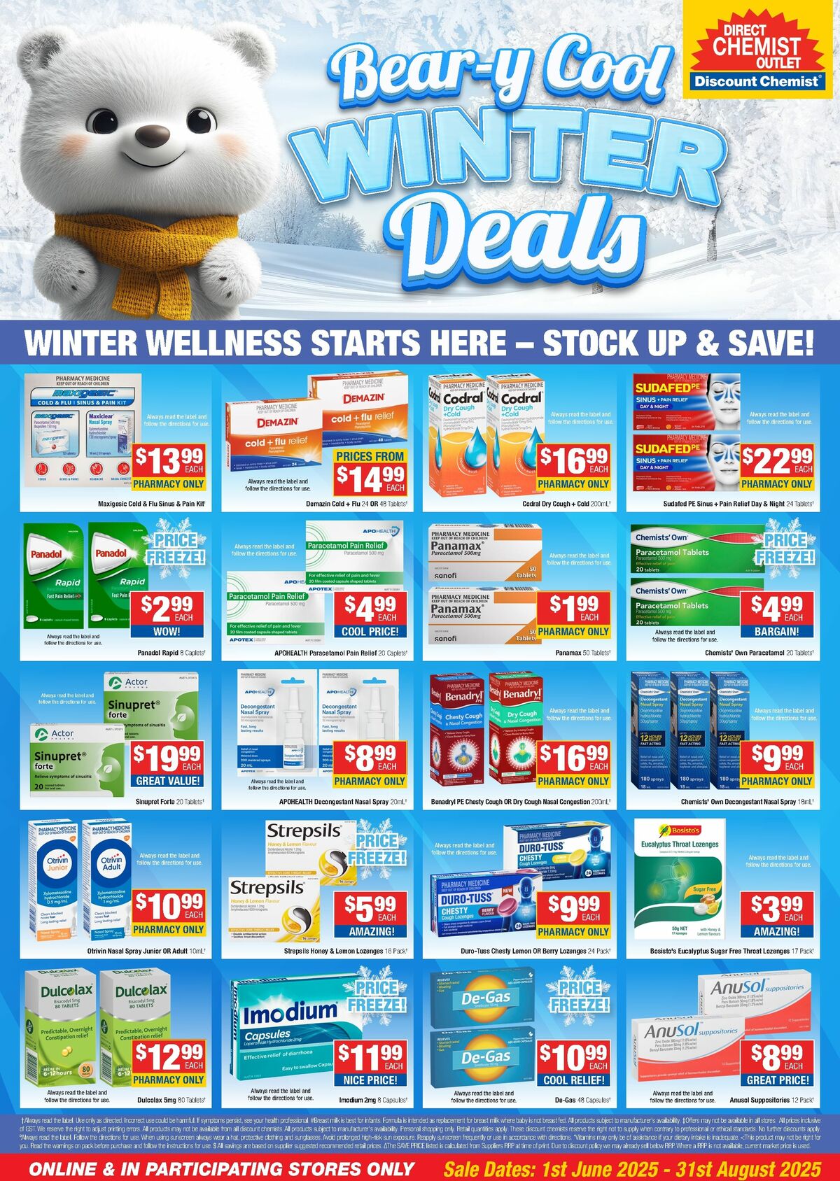 Direct Chemist Outlet from 1 June