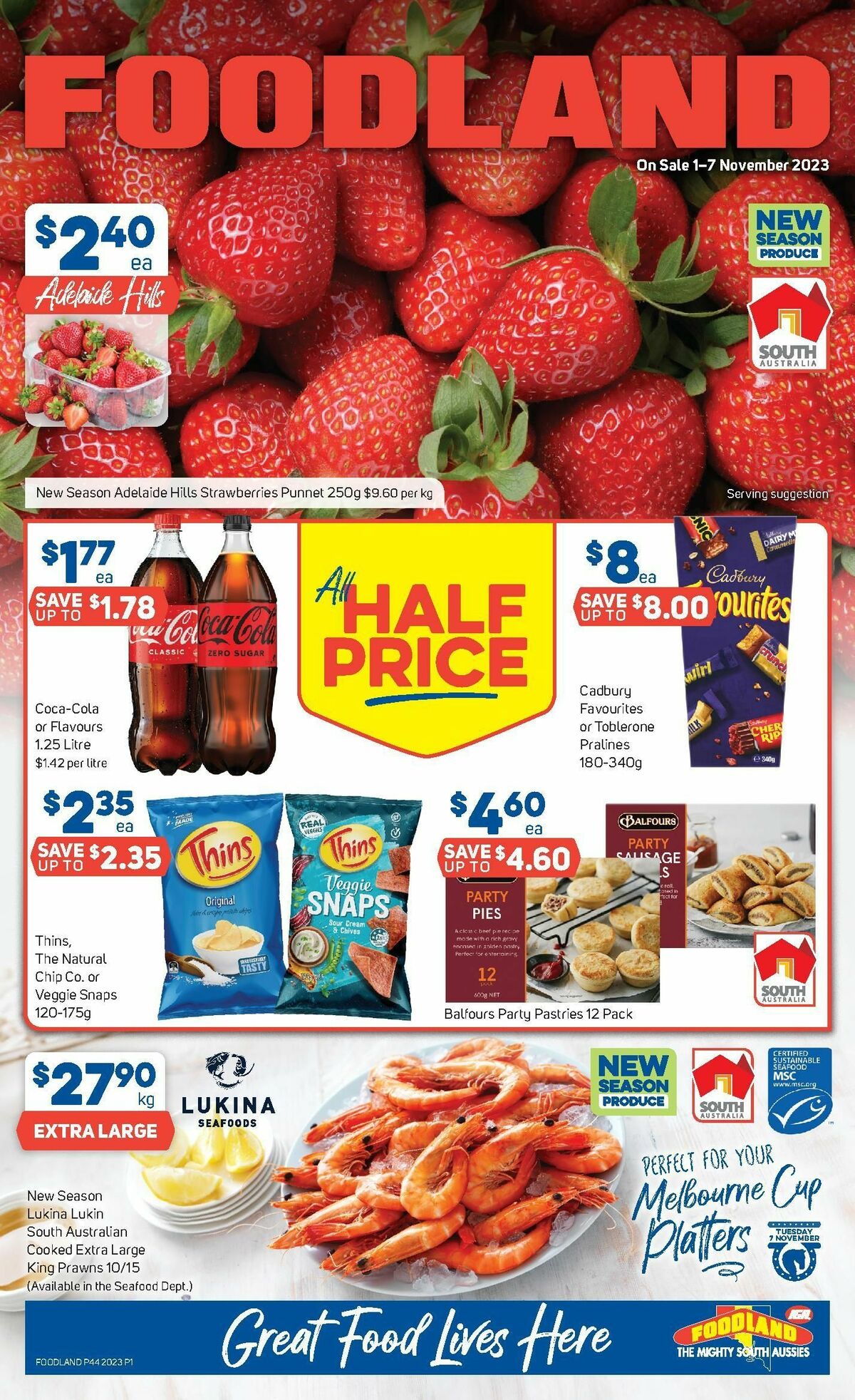 Foodland from 1 November