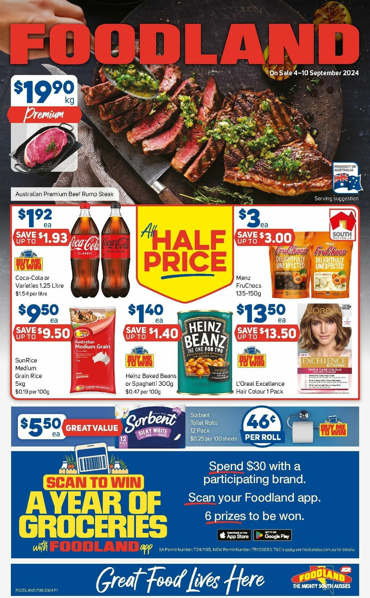 Foodland from 4 September