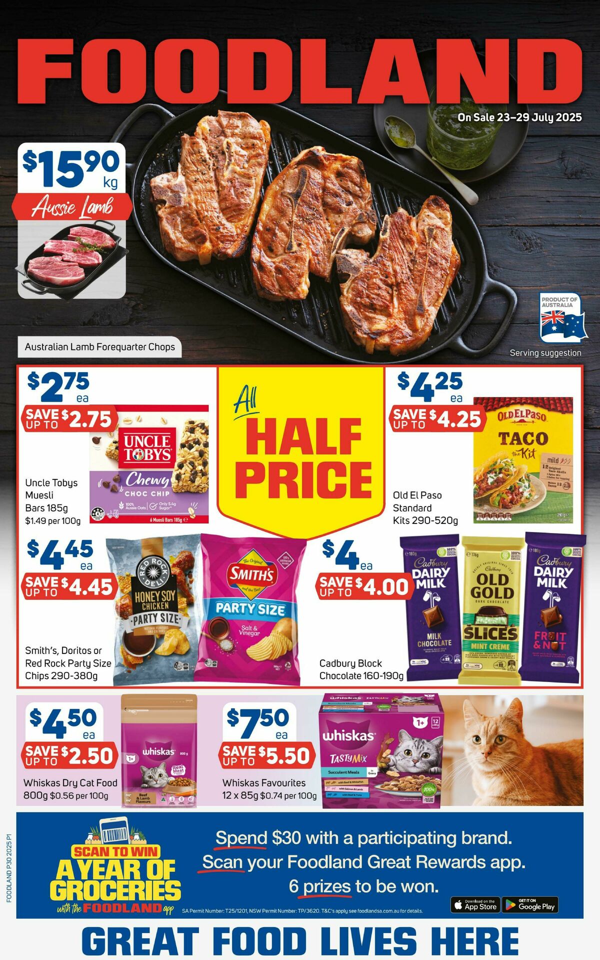 Foodland from 23 July