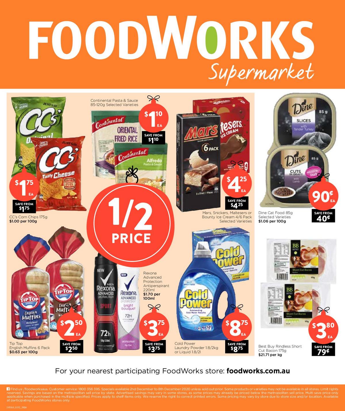 FoodWorks Supermarket Australia - Catalogues & Specials from 2 December