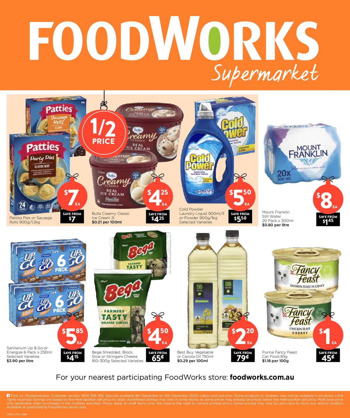 FoodWorks Supermarket Australia - Catalogues & Specials from 9 December