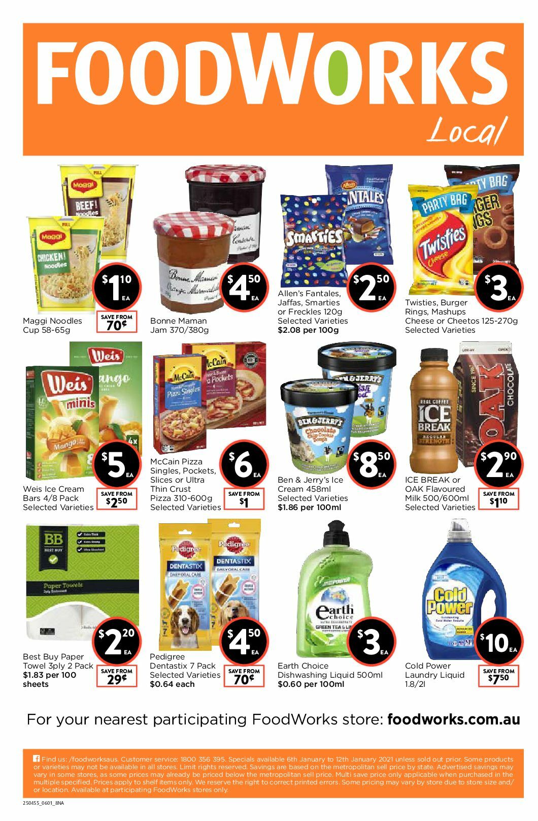FoodWorks Australia - Catalogues & Specials from 6 January - Page 8