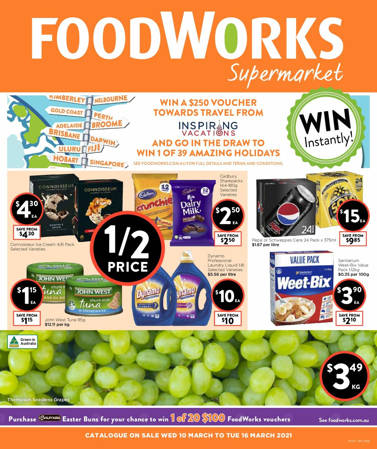 FoodWorks Supermarket Australia - Catalogues & Specials from 10 March