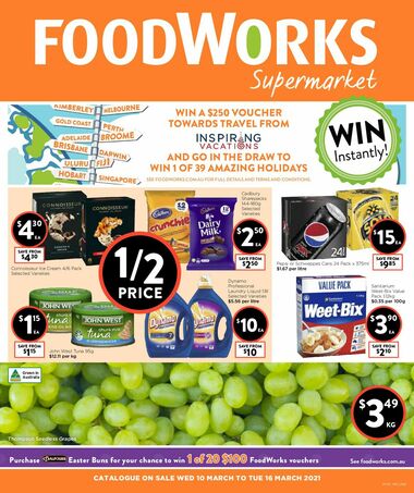 FoodWorks - Store Locator & Opening Hours