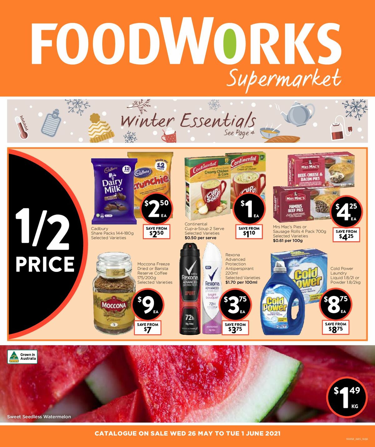 FoodWorks Supermarket Australia - Catalogues & Specials from 26 May