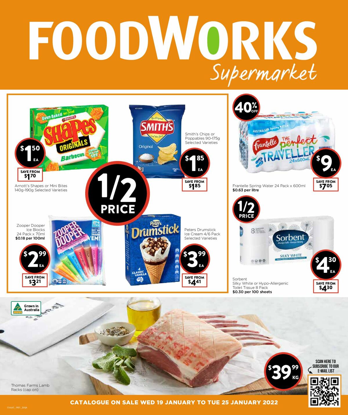 FoodWorks Supermarket Australia - Catalogues & Specials from 19 January