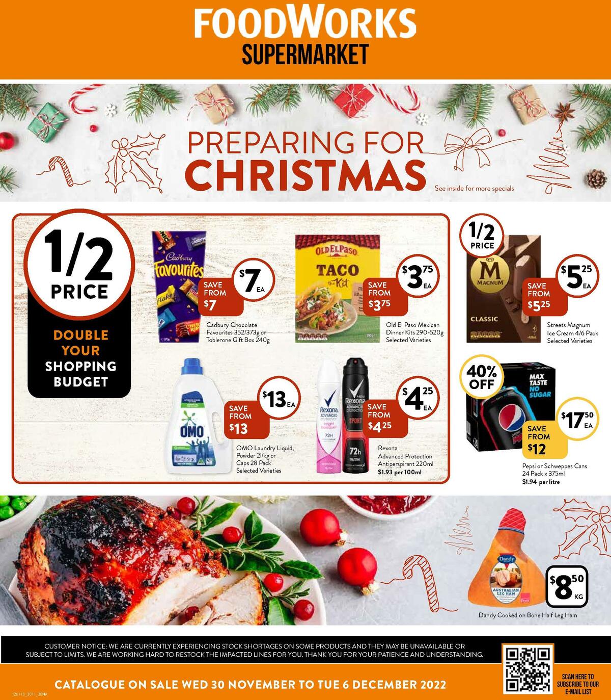 FoodWorks Supermarket Australia - Catalogues & Specials from 30 November