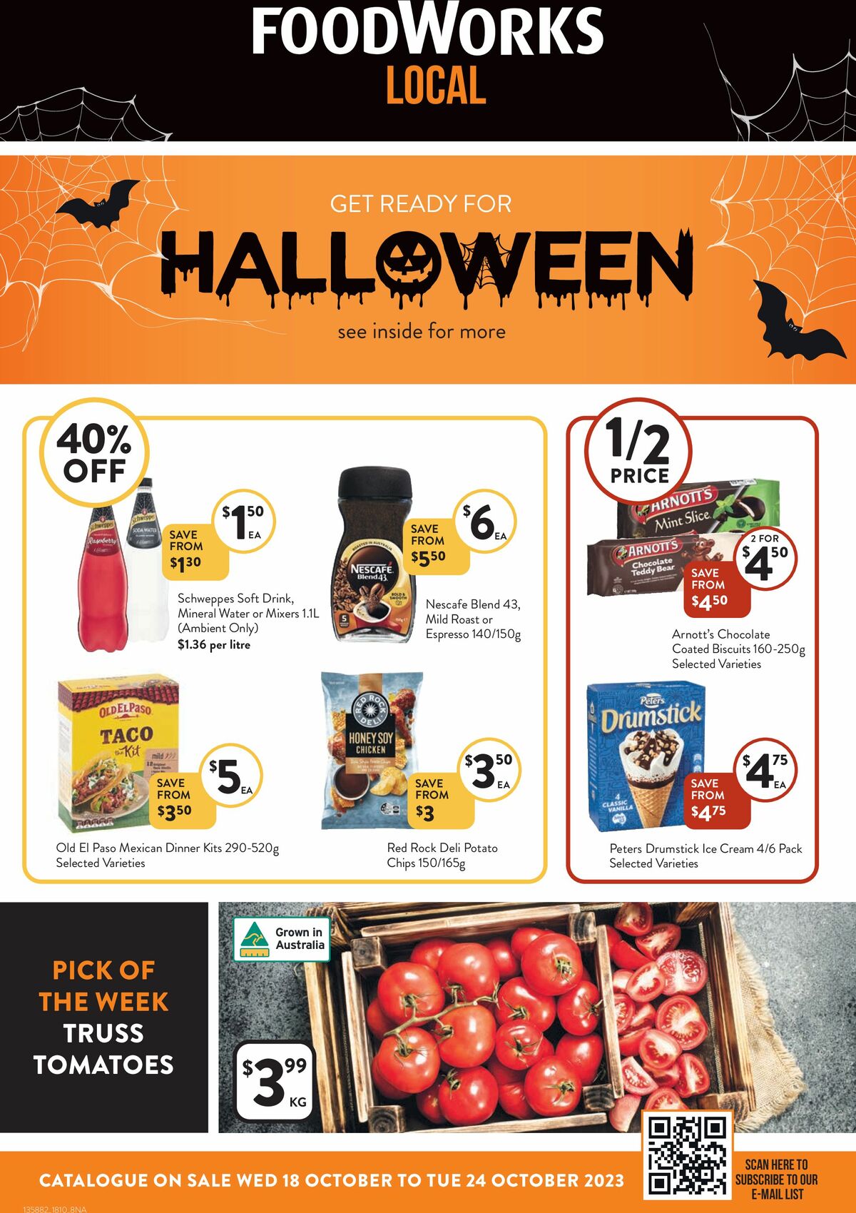FoodWorks Australia - Catalogues & Specials from 18 October