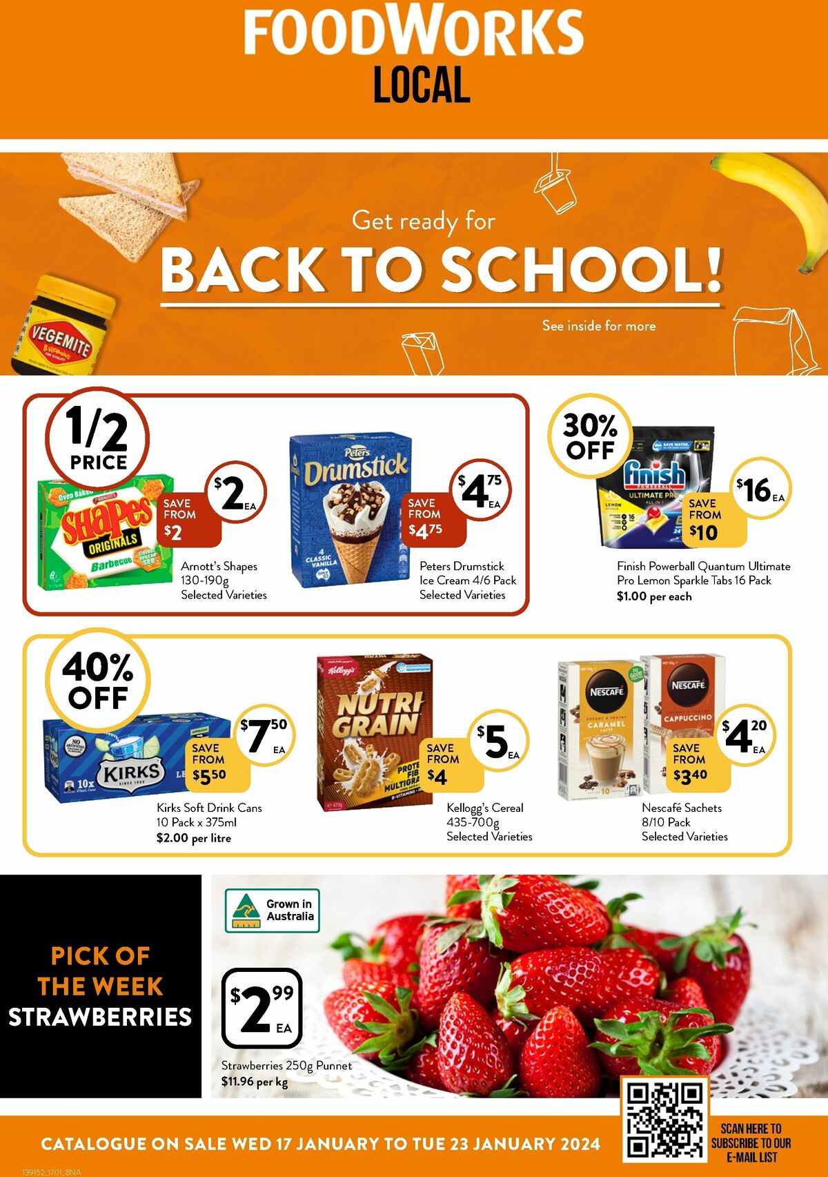 FoodWorks Australia - Catalogues & Specials from 17 January