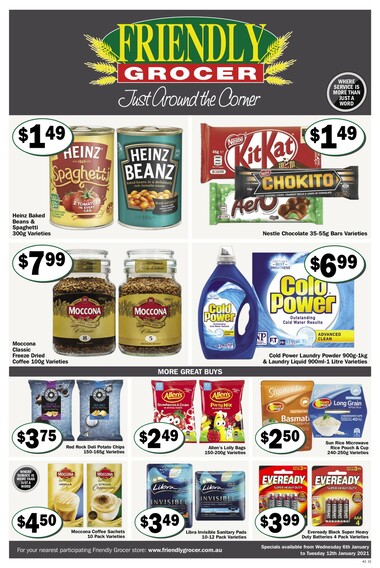 Friendly Grocer Australia - Catalogues & Specials