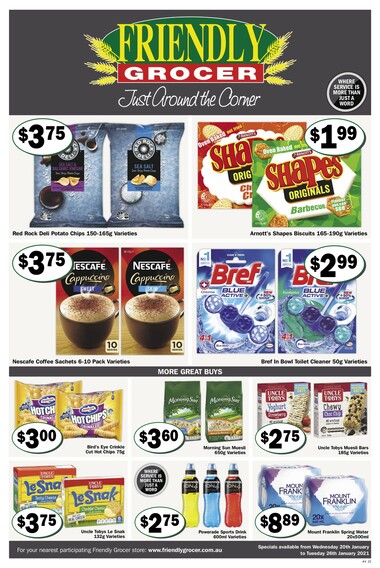 Friendly Grocer Australia - Catalogues & Specials