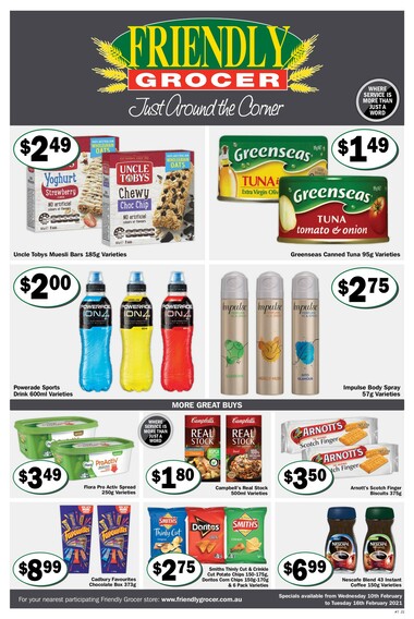 Friendly Grocer Australia - Catalogues & Specials