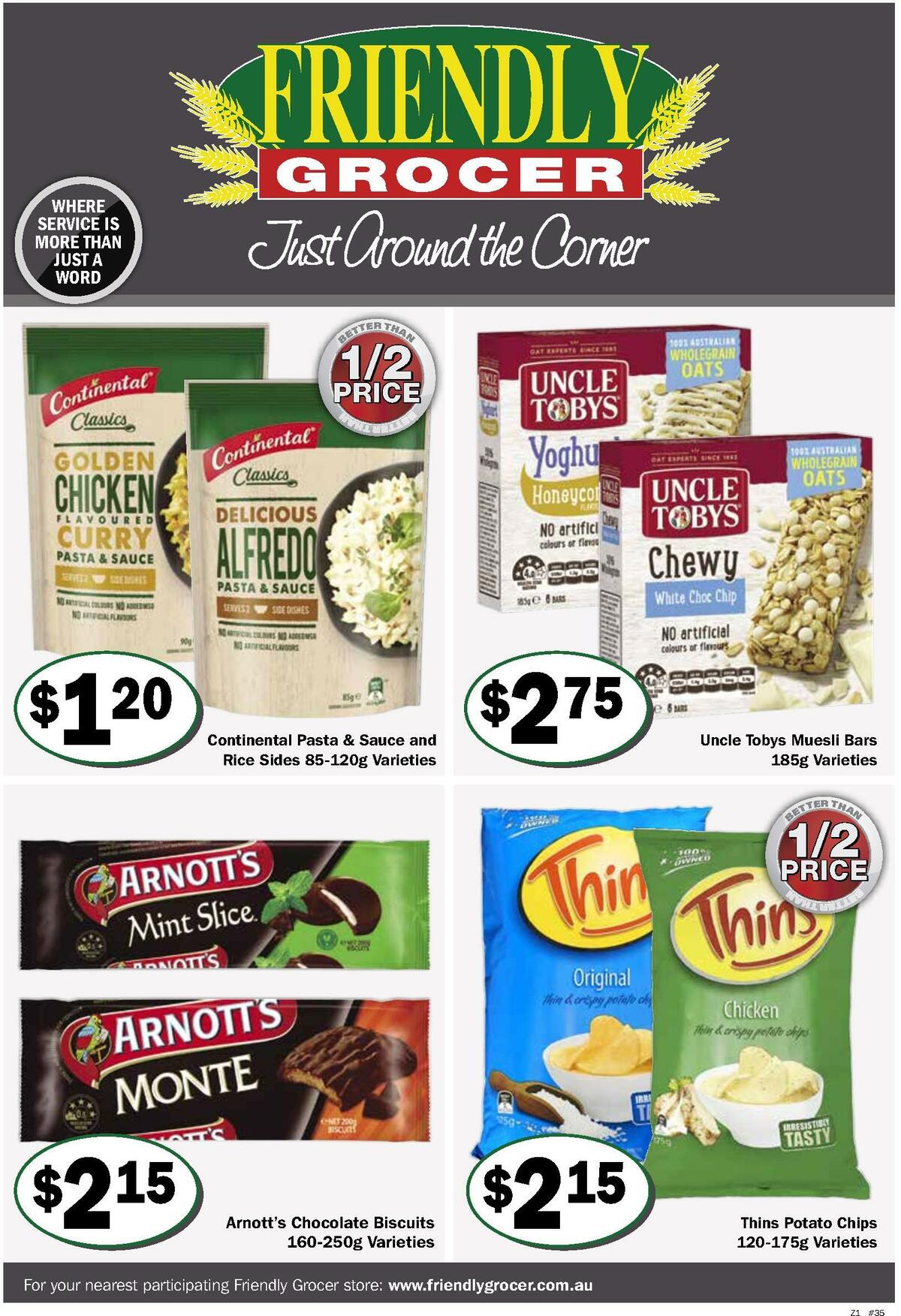 Friendly Grocer Australia - Catalogues & Specials from 31 August