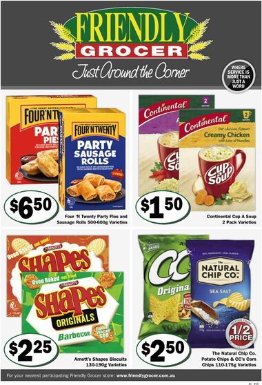 Friendly Grocer Australia - Catalogues & Specials