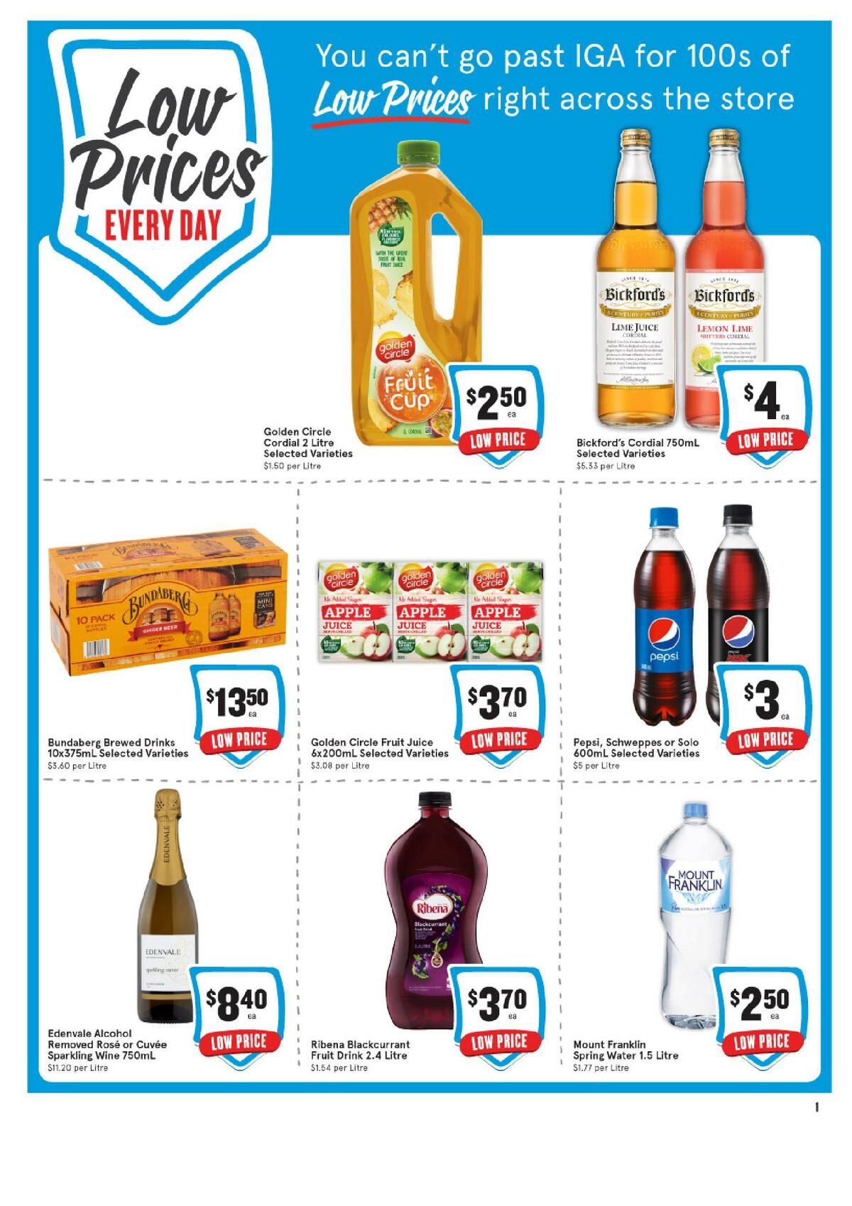 IGA Low Prices Every Day Australia - Catalogues & Specials from 24 February