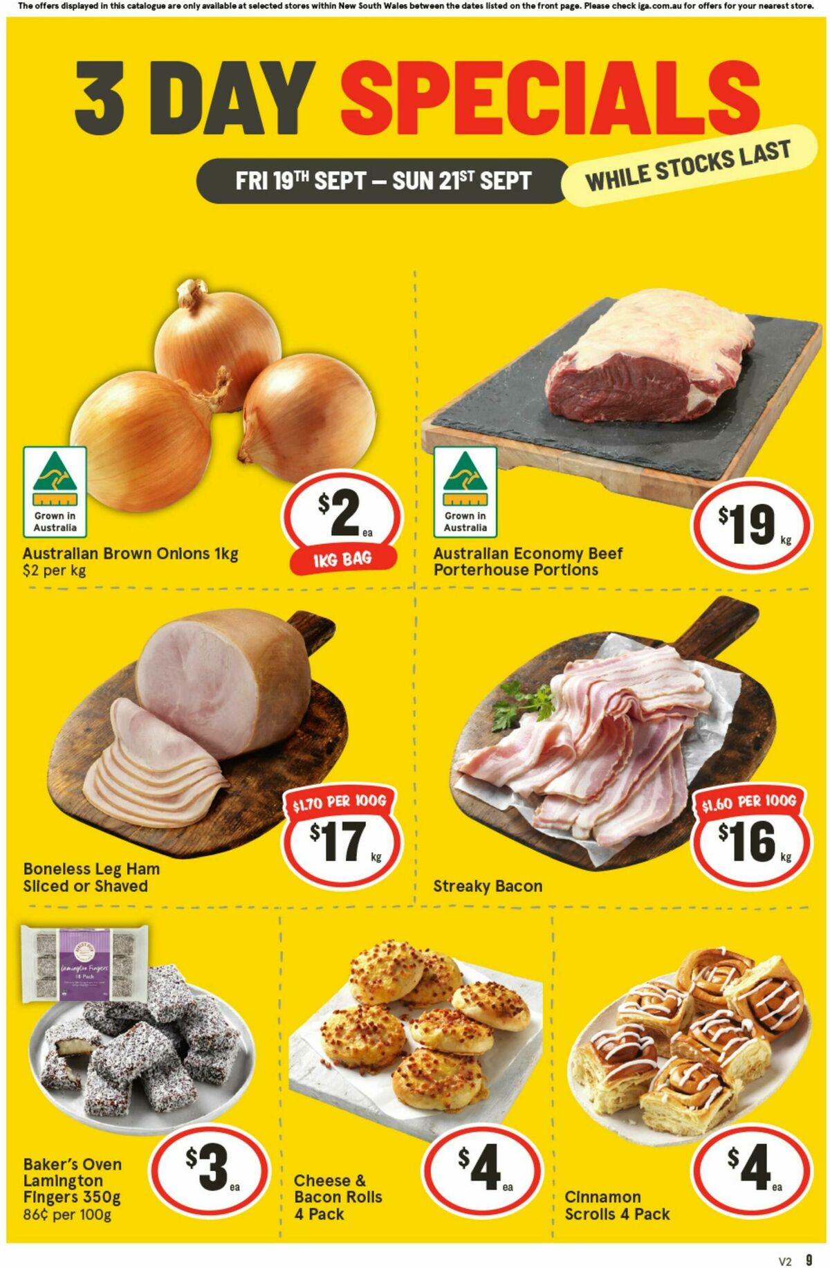IGA 3 Day Specials Australia - Catalogues & Specials from 19 September