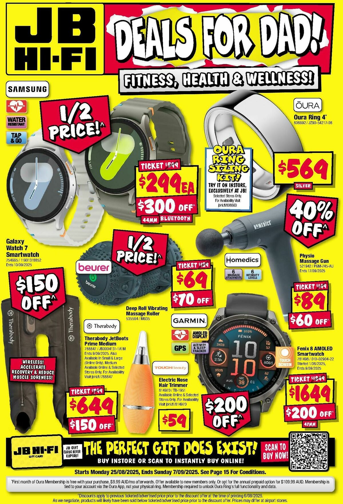 JB Hi-Fi Deals for Dad! from 25 August